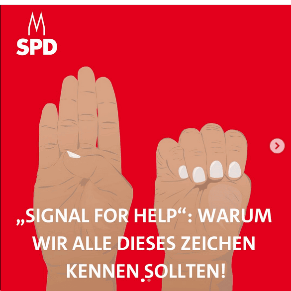 „Signal for Help“ – Hilfe-Handzeichen bei häuslicher Gewalt bekannt ...